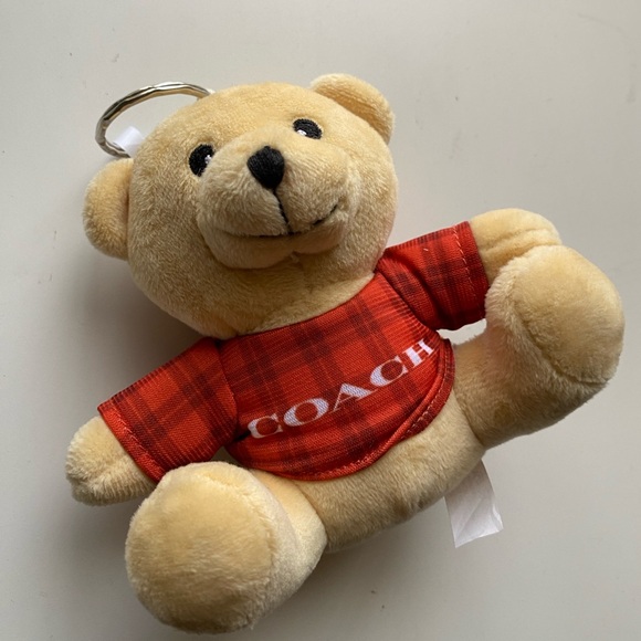 Coach | Accessories | New Coach Teddy Bear Bag Charm | Poshmark